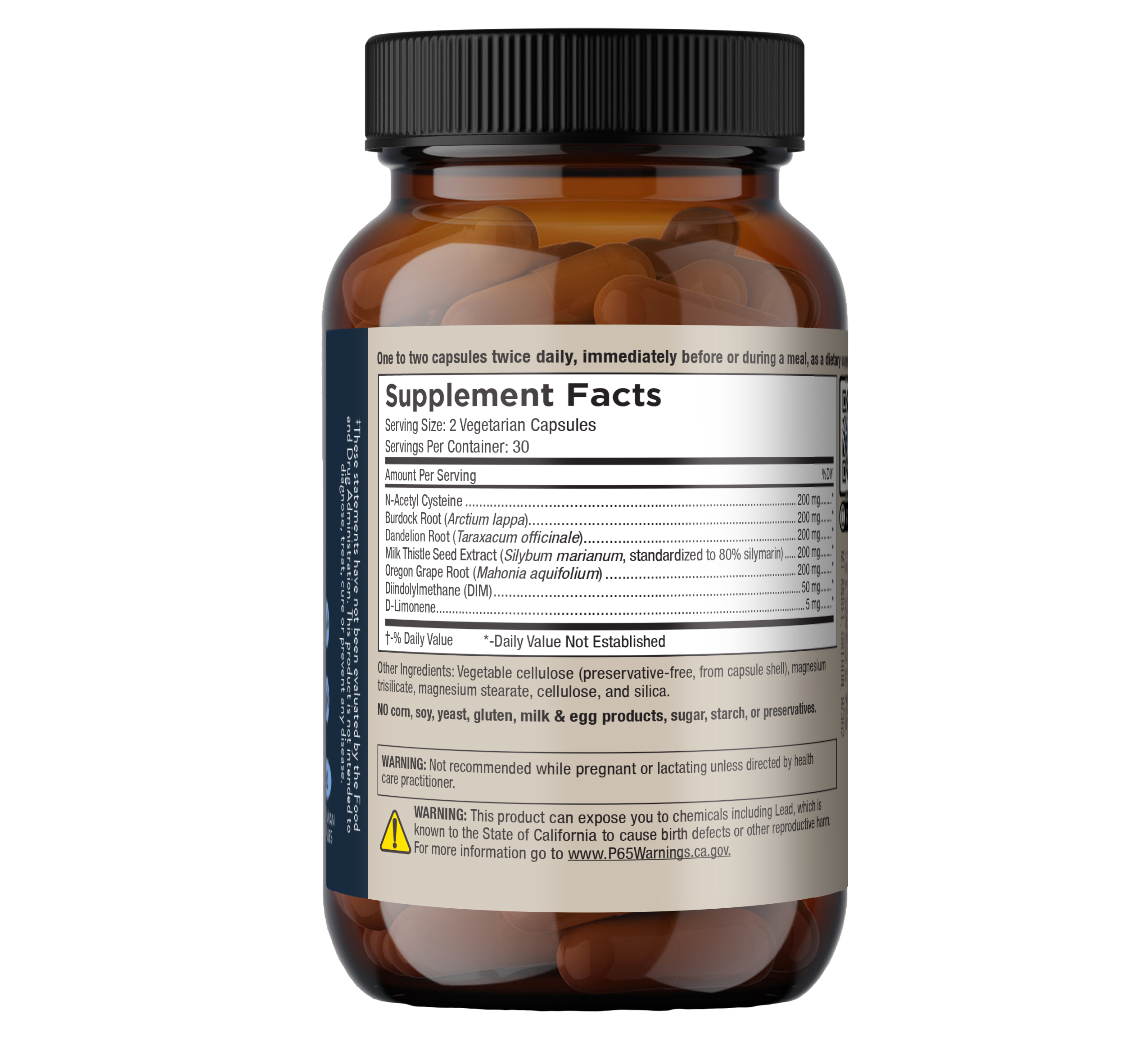 D-TOX CAPSULES 60CT – Mt. Angel Vitamins