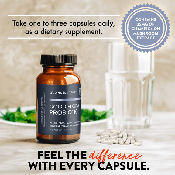 GOOD FLORA CAPS 60CT – Mt. Angel Vitamins