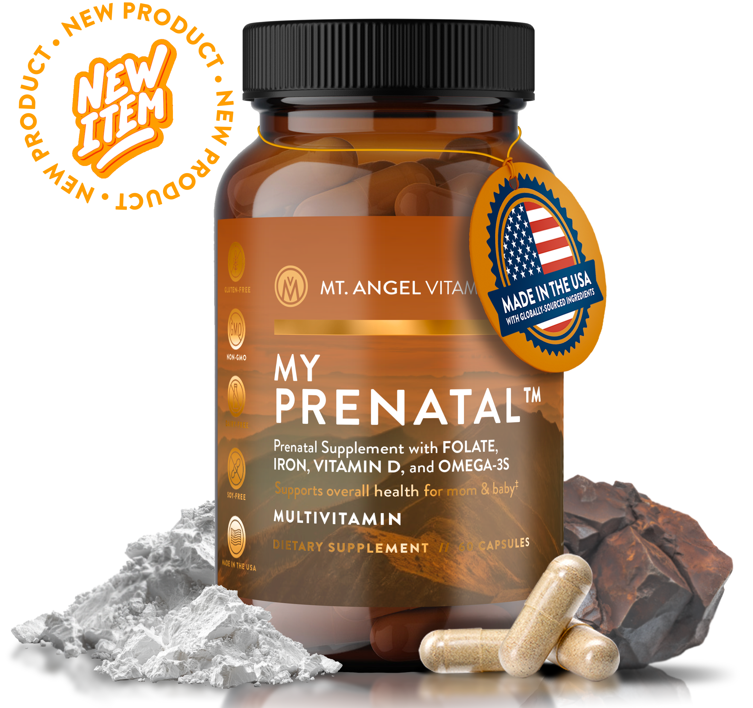 My Prenatal Complete Prenatal Vitamin for Mom & Baby | Mt. Angel – Mt ...
