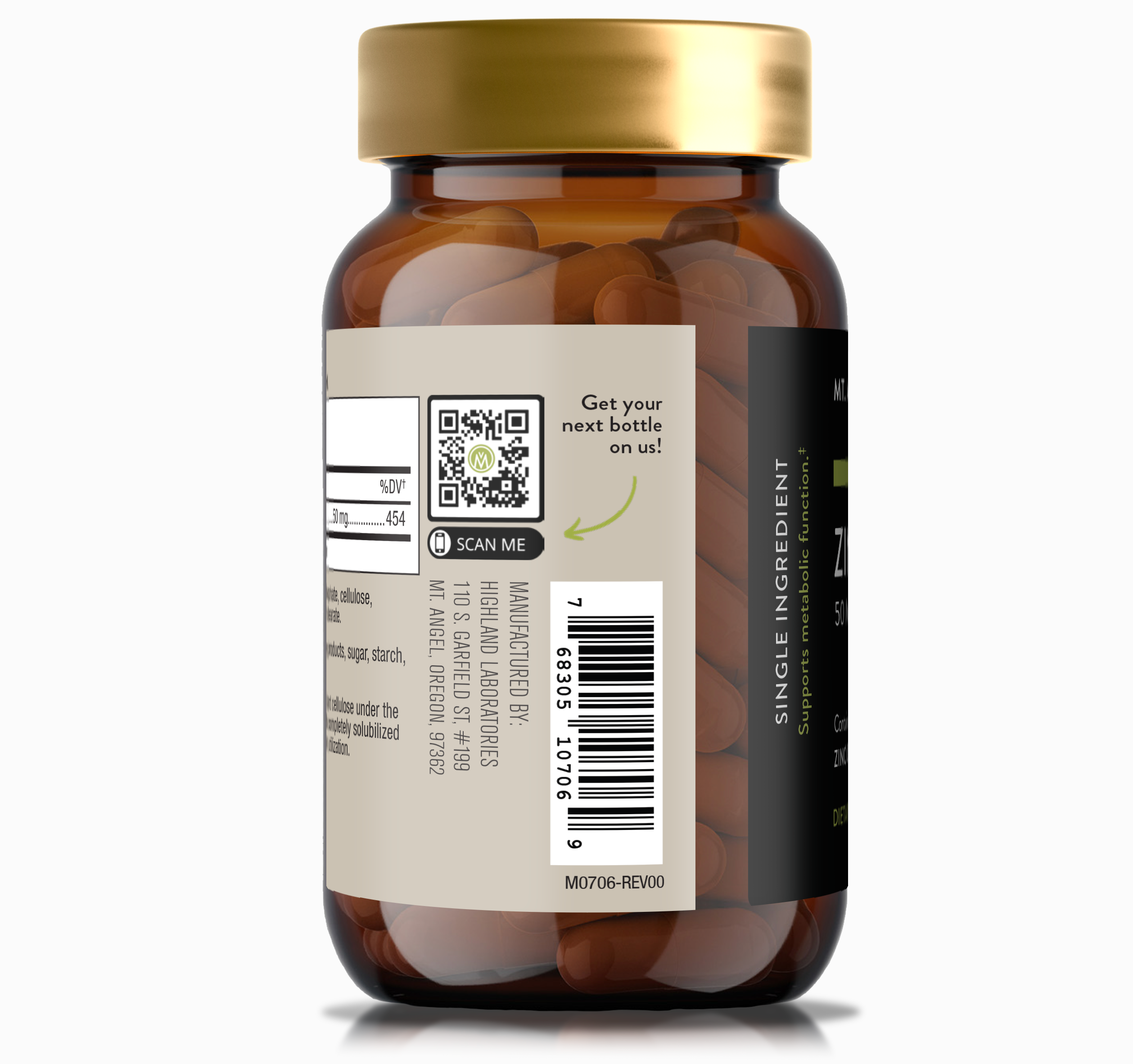 Advanced Zinc Citrate Chelate 50mg - Optimal Immune Support & Wellness ...