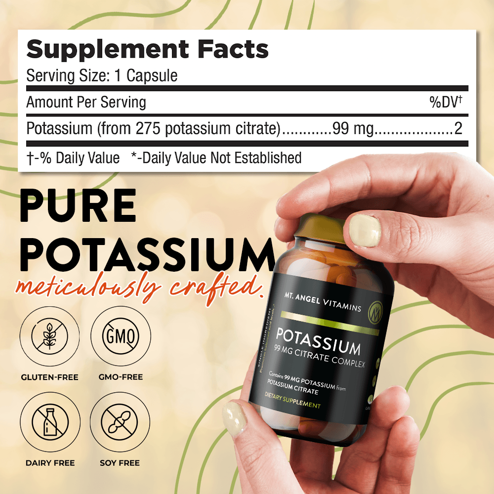Potassium 99MG Citrate Complex – Mt. Angel Vitamins