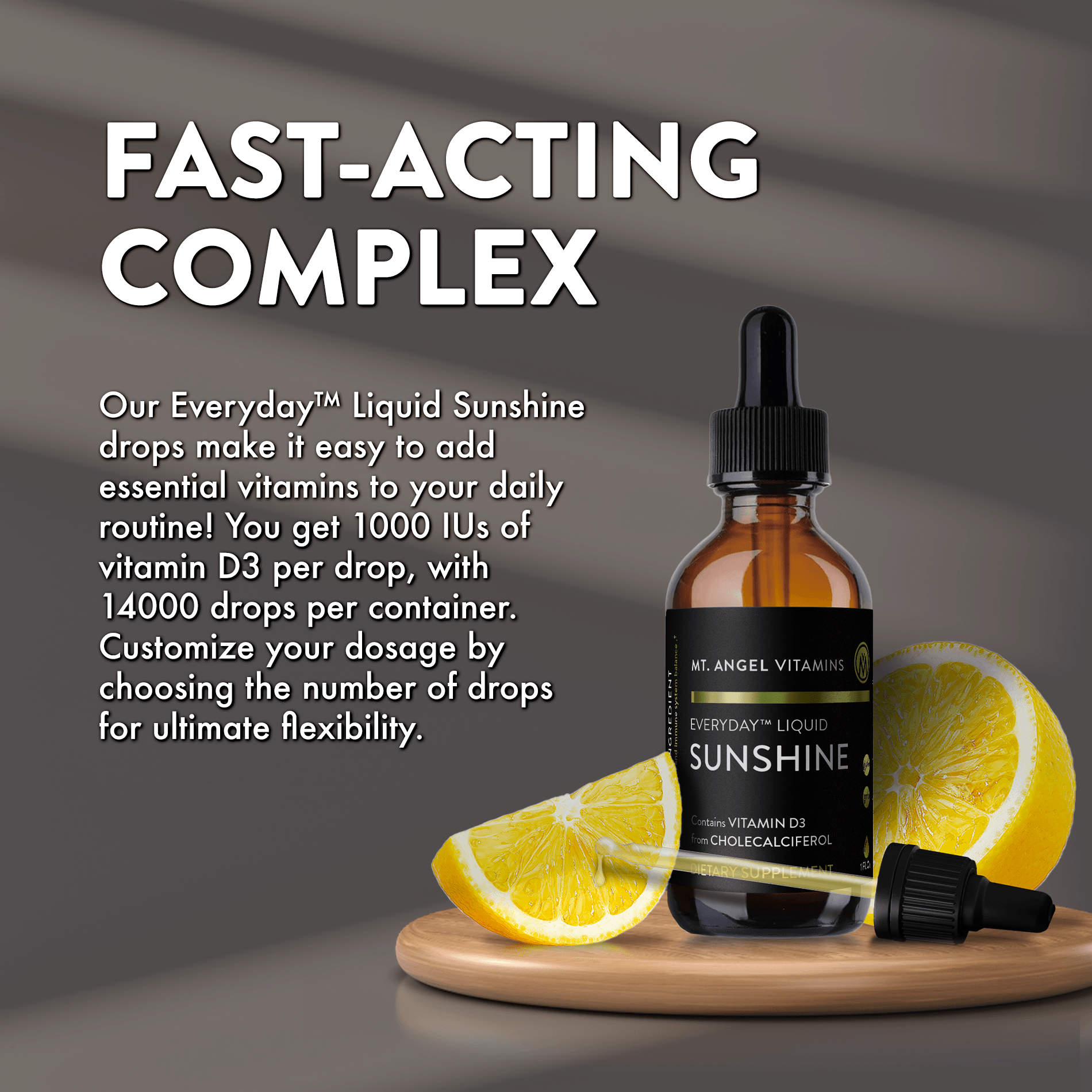 EVERYDAY LIQUID SUNSHINE 1OZ – Mt. Angel Vitamins