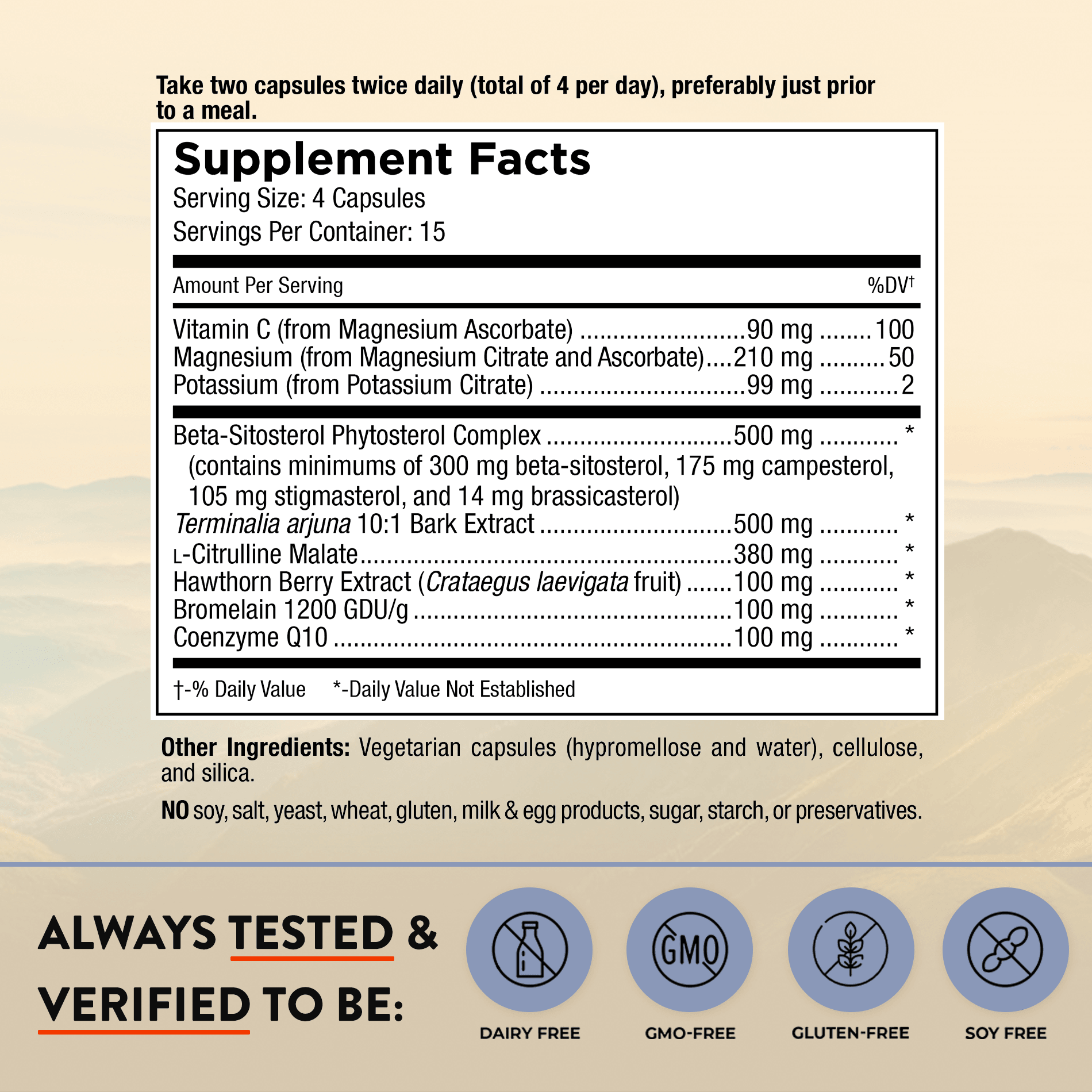 YourHeart Nutrients - Cardiovascular Support Supplement for Healthy ...